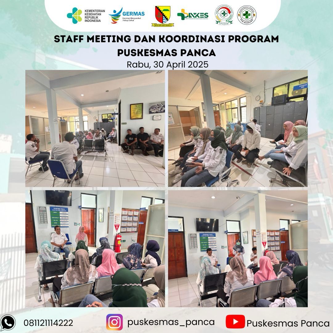 STAFF MEETING DAN KOORDINASI PROGRAM PUSKESMAS PANCA